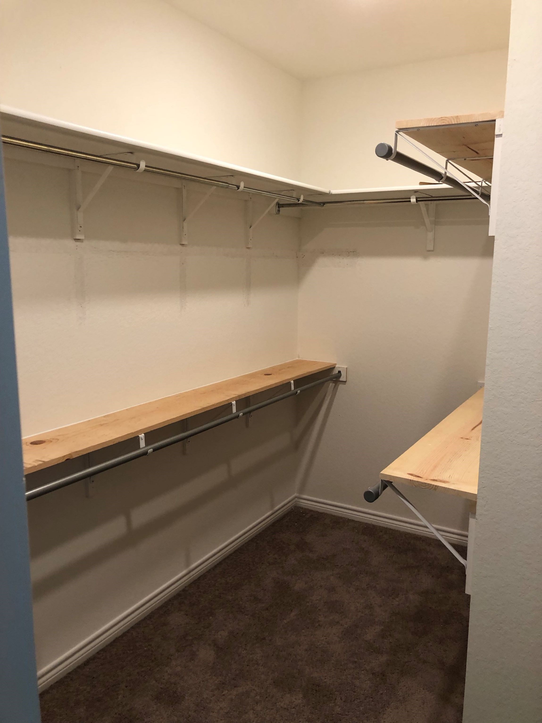 Custom Closet Shelving New Braunfels, TX Before and After Project - Ace ...